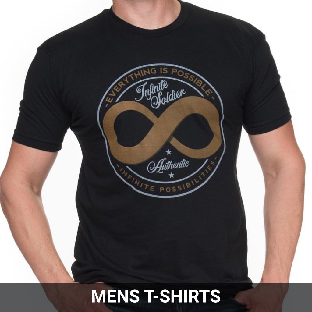 Men's Infinity T-Shirts – Infinite Soldier