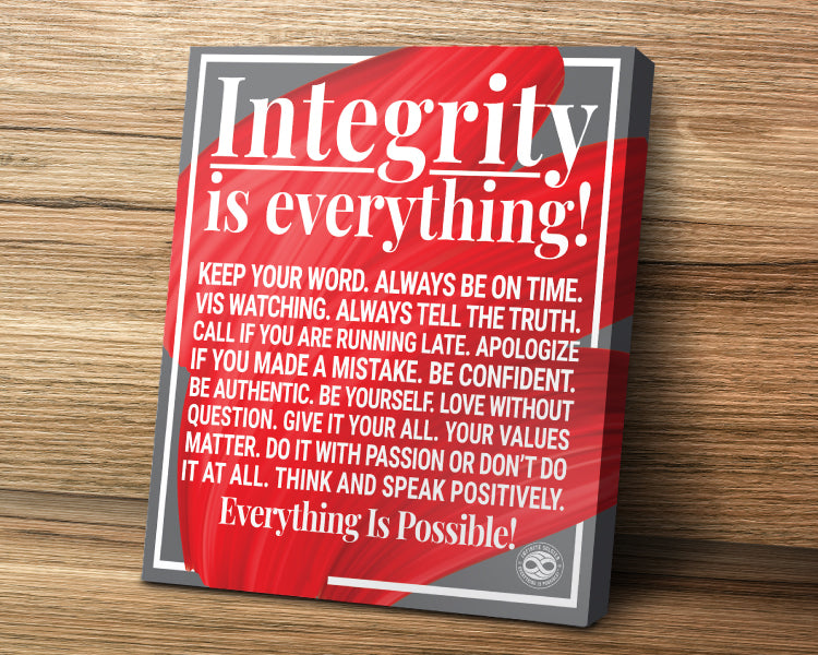 Integrity Poster